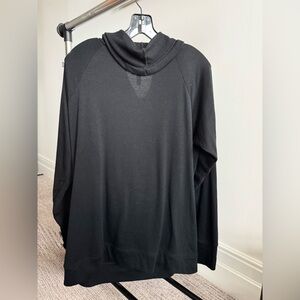 GAIAM | Sweaters | Gaiam Black Cowlneck Pullover | Poshmark